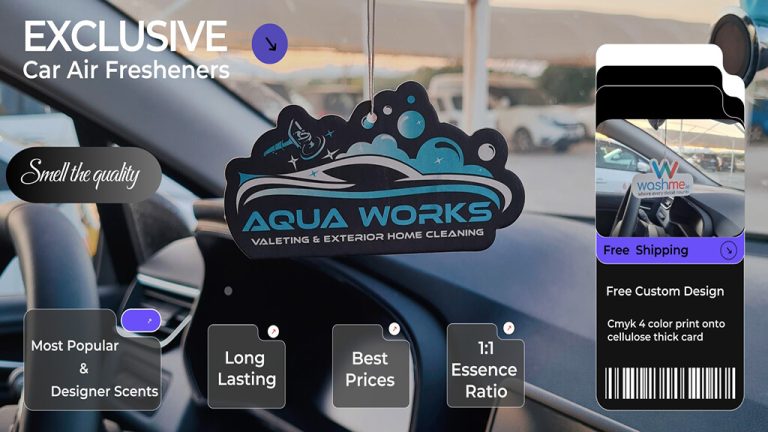 Exclusive Car Air Fresheners | Custom & Promotional